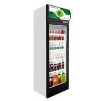 China Commercial White Frost Free Single Door Display Freezer With Glass Door for sale
