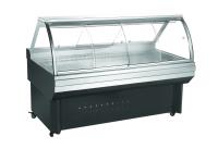 China Painted Steel Material Food Display Cooler / Deli Fresh Meat Showcase for sale