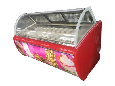 China 3 Glass Slide Door Ice Cream Chest Display Freezer  Ambient Tem -45°C ~45°C for sale