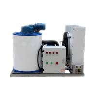 China 1000kgs Production Per Day  Industrial Ice Maker Air Cooling Fishing Equipment  With 380V 50Hz for sale