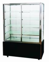 China Commercial Mini Cake Display Freezer Full Brass Refrigeration System for sale