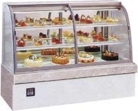 China Energy Saving Table Top Cake Showcase With Lcd Display Cabinet For Hotel for sale