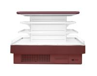 China Customized Color Multideck Open  Chiller  Supermarket Showcase Air Cooler Type for sale