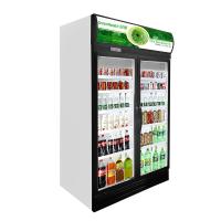 China Self - Closing Glass Door Freezer 1280*695*2120 Mm Low - Energy Consumption for sale