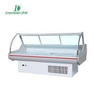 China LED Inside Meat Deli Display Refrigerator Showcase  White Color Energy Saving for sale