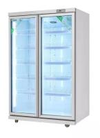 China Air Cooling Soft Drink Upright Display Cooler Commercial 220v 60hz for sale