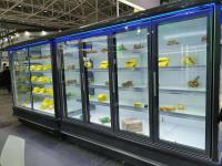 China Sliding Glass Door Air Curtain Multideck Open Chiller For Convenience Store for sale