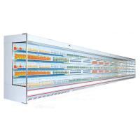China China Manufacturer Supermarket Refrigerator Customized Size Open Chiller Promotion Fuit Showcase for sale