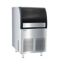 China Anti - Dust Mesh Design Mini Ice Maker Machine Bottom Cooling System Wooden Frame Packing for sale