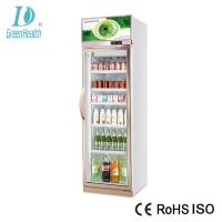 China Commercial Pepsi Beverage Display Cooler with 680L Capacity Danfoss Compressor and Auto Closing Heated Swing Door for sale