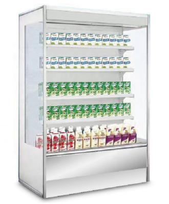 China Commercial 3m Hypermarket Multideck Open Display Cooler With Large Space for sale