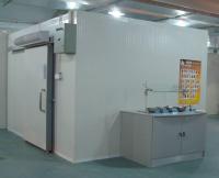 China -18 Degree Freezer Cold Storage Room For Food Meat Fish With Sliding Door for sale