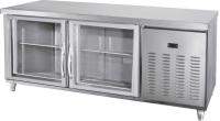 China Commercial Stainless Steel Workbench Chiller with Danfoss Compressor and Fan Cooling for Bakeries and Hotels for sale