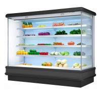 China Customized Color Fruit Display Milk Dairy Showcase Supermarket Refrigeration Equipment for sale
