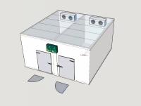 China -40~+15℃ Cold Storage Room For Meat Chicken Seafood Long Life Cycle for sale