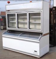 China Commercial Combined Cooler Freezer with Auto Defrost Danfoss Compressor and LED Lighting for Restaurant Vegetable Display for sale