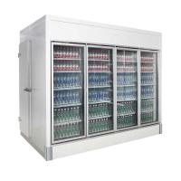 China Energy Saving Conservation Supermarket Cold Room For Fish Meat & Vegetable for sale