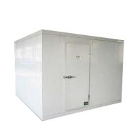 China Double - Side Colored Steel Pu Panels Walk In Cold Room Compressor 40ft Storage Container for sale