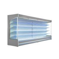 China Danfoss Compressor Multideck Open Chiller For Fruit / Vegetables And Drink for sale