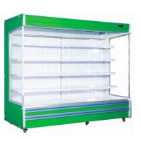 China Fan Cooling Fruit Display Milk Dairy Showcase Supermarket Refrigeration Equipment for sale