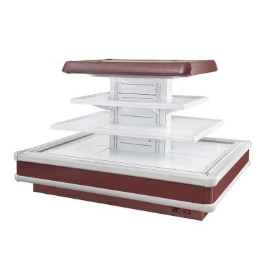 China Supermarket Restaurant Multideck Open Chiller Temperature 0℃-10℃ Energy Saving for sale