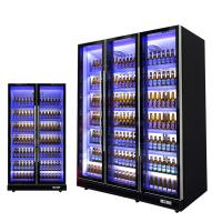 China Glass Door Commercial Wine Chiller Cooler Fridge for Bar Hotel for sale