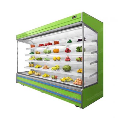 China 60HZ 220V Multideck Open Chiller With LED Lighting for sale
