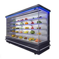 China Meat / Dairy / Fruit / Vegetable Display Open Multideck Fridge for sale