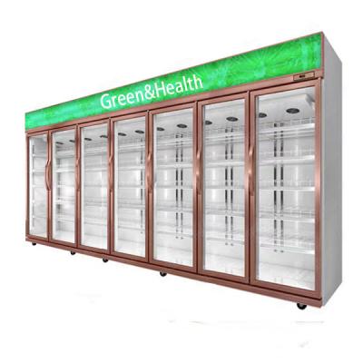 China 5 layers R22 Restaurant Commercial Beverage Refrigerator for sale
