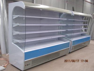 China 3m Dynamic Fan / Evaporator Open Multideck Open Chiller for Factory for sale