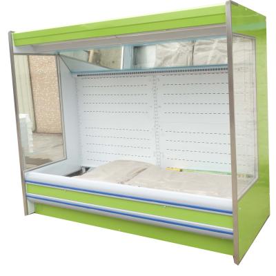 China Different Color Dynamic Fan / Evaporator Open Multideck Freezer for sale