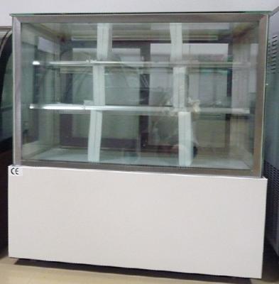 China Saving Energy Cake Display Freezer Cabinets Freezer With Curved Glass for sale