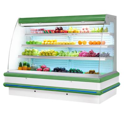 China Fan Cooling R134 Multideck Open Chiller For Commercial Display for sale