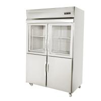 China Stainless Steel Commercial Double Door Fast Freezer / Blast Freezer For Meat for sale