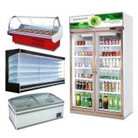 China Supermarket Beverage Dairy Meat Vegetable Seafood Display Cooler Chiller Fridge for sale