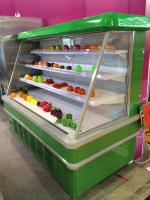 China Low Height  Adjustable Multideck Display Fridge 1.5m  For Supermarket   for sale