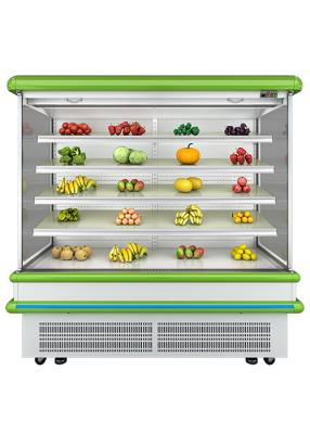 China Commercial Refrigerator Multideck Open Display Chiller For Vegetable And Fruit for sale