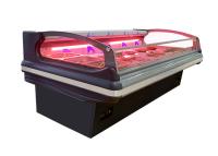 China Supermarket Horizontal Meat Display Cases Meat Freezer Cooler for sale