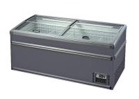 China Costom Low Price Commercial Display Freezer Supermarket Island Freezer for sale