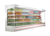 China R22 Multideck Open Chiller Fruit Vegetable Open Display Cooler For Drink for sale