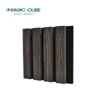 China Decorative Wood Slat Acoustic Wall Panels For Wall Covering for sale