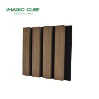 China Customized Slat Wall Acoustic Panel PET Decorative sound panel wall for sale