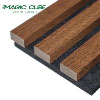China Easy Installation Wrapped Aku Panel Decorative 3 Side Sound Absorption Board for sale