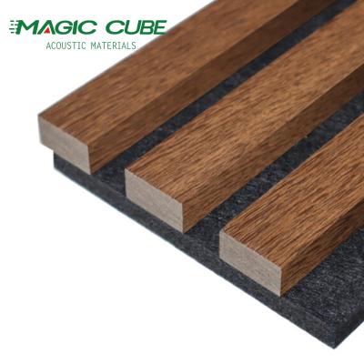 China Easy Installation Wrapped Aku Panel Decorative 3 Side Sound Absorption Board for sale