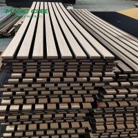 China Decorative Wood Slat Acoustic Wall Panels Polyester Acoustic Panel Insulation for sale