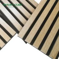 China Customized Akupanel Hout Vertical Timber Wooden Slat Wall Panel For Auditorium for sale