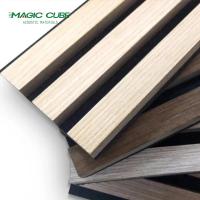 China Decor Wood Akupanel Timber Slat Interior Acoustic Felt Panels for sale