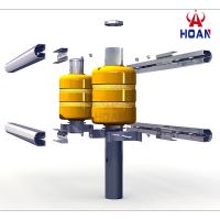 China Roadway Traffic Safe Rolling Type Safety Crash Barrier Eva Highway Safety Roller Guardrail for sale
