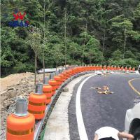 China Roadway Traffic Safe Rolling Type Safety Crash Barrier Eva Highway Safety Roller Guardrail for sale