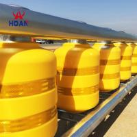 China Roadway Traffic Safe Rolling Type Safety Crash Barrier Eva Highway Safety Roller Guardrail for sale